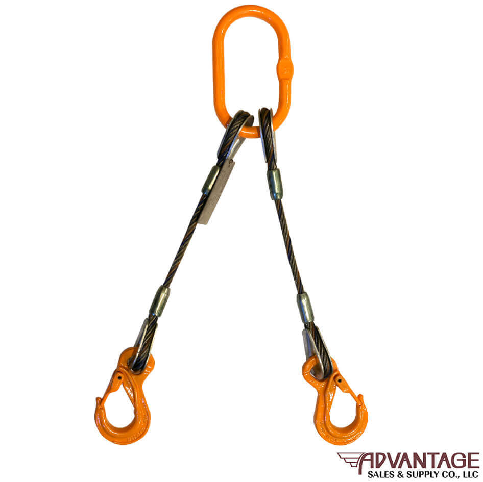 Two Leg Bridle Wire Rope Slings - Advantage Sales & Supply, LLC