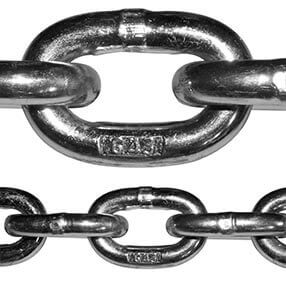 Bright Zinc High Test Grade 43 Chain - Advantage Sales & Supply, LLC