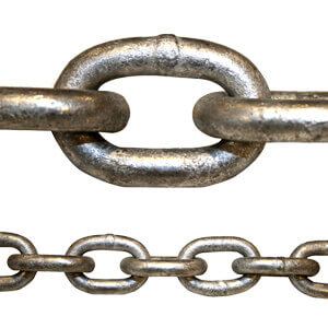 Hot Galvanized Grade 30 Proof Coil Chain - Advantage Sales & Supply, LLC