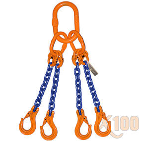 QOS X100® Grade 100 Chain Sling - Advantage Sales & Supply, LLC