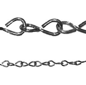 Zinc Plated Single Jack Chain - Advantage Sales & Supply, LLC