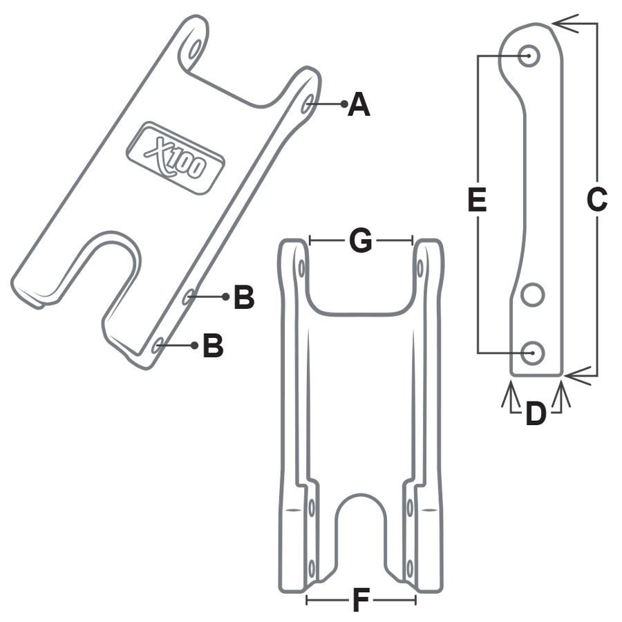 X100® X-Latch Kit for Crane Blocks - Advantage Sales & Supply, LLC